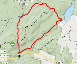 Round Hill Bypass, School Mountain Road, and Perkins Access Trails Loop ...