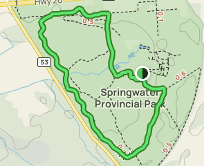 Springwater Provincial Park Loop Trail: 254 foto - Ontario, Canada ...