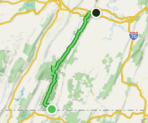 Mid State Trail: Mason Dixon Line to Everett: 11 Reviews, Map ...