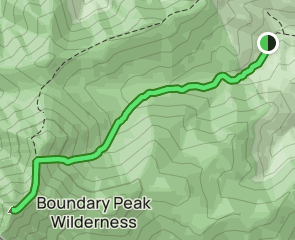 Boundary Peak Trail, Nevada - 175 Reviews, Map | AllTrails