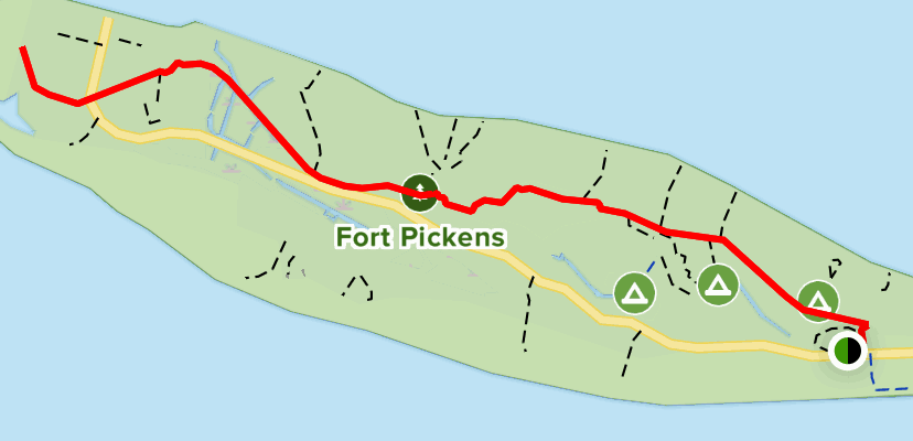 Are Dogs Allowed At Ft Pickens Campground