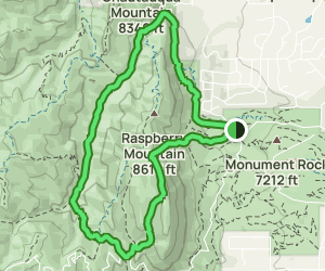 Mount Herman and Limbaugh Canyon via Pack Trail #715: 180 Reviews, Map ...