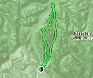 Buckskin Ridge Trail and Middle Pasayten Loop: 3 Reviews, Map ...