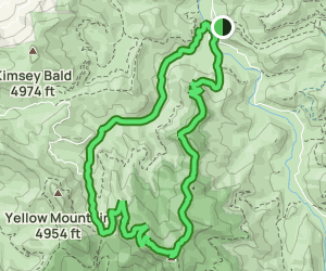 Standing Indian via Kimsey Creek, AT, and Lower Ridge Trail: 697 foto's ...