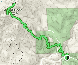 Goodspeed-Nattkemper Trail to Mount Hood Peak and Gunsight Lookout: 528 ...
