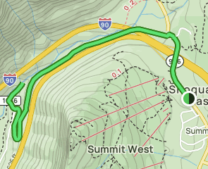 Franklin Falls via National Forest Development Road 58, Washington ...