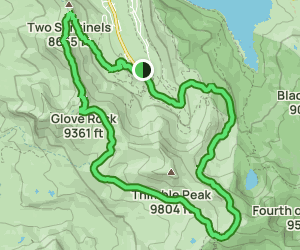Kirkwood-Sentinels-Thunder Mountain-Thimble Peak-Covered Wagon Loop: 13 ...