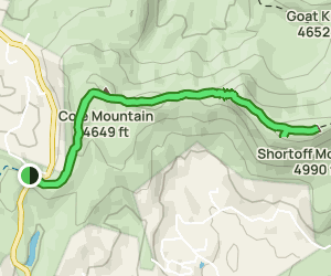 AllTrails | Cole Mountain and Shortoff Mountain via Yellow Mountain ...