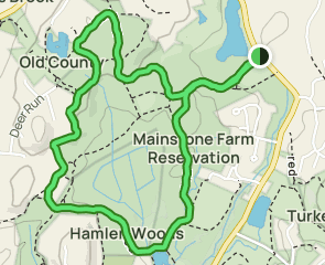 Hamlen Woods via Mainstone Farm Reservation, Massachusetts - 660 ...