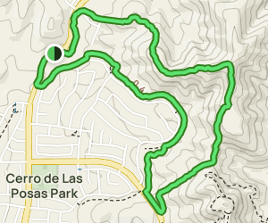 P Mountain Loop via N Las Posas Road | Map, Guide - California | AllTrails