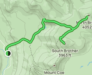 North and South Brother via Marston Trail, Maine - 324 Reviews, Map ...