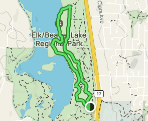 Elk and Beaver Lake East Loop: 204 Reviews, Map - British Columbia ...