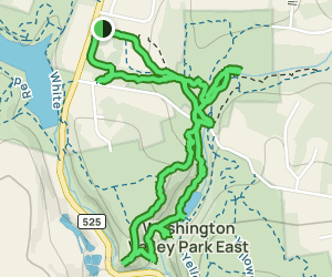 Washington Valley Orange Trail and East Branch Middle Brook trail: 96 ...