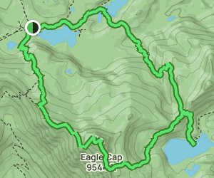 Mirror Lake, Eagle Cap, Glacier Lake Loop: 30 Reviews, Map - Oregon ...