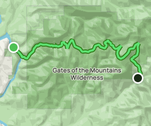 Meriwether Canyon to Refrigerator Canyon: 3 Reviews, Map - Montana ...