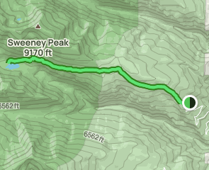 Sweeney Ridge Trail to Peterson Lake, Montana - 103 Reviews, Map ...