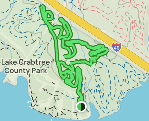 Lake Crabtree MTB Outer Loop (Loop 5 to Loop 1), North Carolina - 246 ...