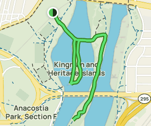 Kingman and Heritage Islands: 129 Reviews, Map - District of Columbia ...