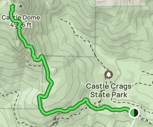 Crags Trail to Castle Dome: 983 Reviews, Map - California | AllTrails