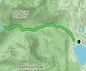 Upper Blue Lake via Evergreen Trail: 25 Reviews, Map - California ...
