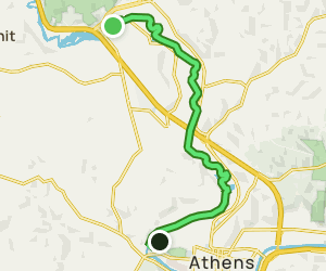 Hocking River Paddle Route: Chauncey to Grosvenor | Map, Guide - Ohio ...