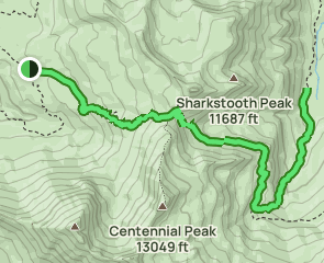 Sharkstooth Peak - Bear Creek Trail , Colorado - 5 Reviews, Map | AllTrails
