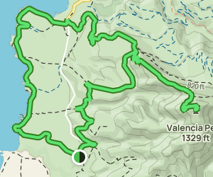 Valencia Peak and Bluff Trail Loop: 502 Reviews, Map - California ...