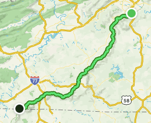 Blue Ridge Parkway: Roanoke to North Carolina State Line, Virginia - 7 ...