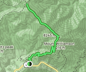 Mount Williamson and Pleasant View Ridge via Pacific Crest Trail: 97 ...
