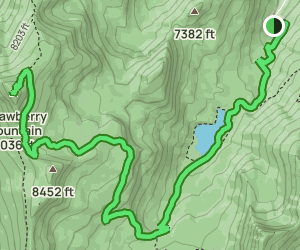 Strawberry Mountain via Strawberry Basin Trail #375: 128 Reviews, Map ...