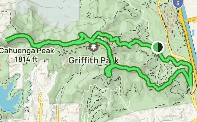 Griffith Park Map