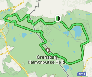 Kalmthoutse Heide Longer Hiking Route | Map, Guide - Antwerp, Belgium ...