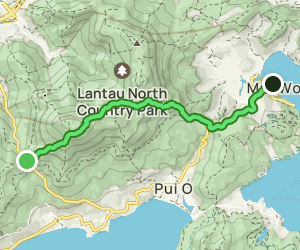 Pak Kung Au to Mui Wo | Map, Guide - Islands, Hong Kong | AllTrails