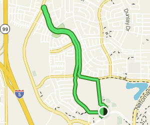 North Natomas, Wild Rose and Valley Oak Loop | Map, Guide - California ...
