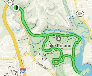 Lake Roland Red and Yellow Loop: 185 Reviews, Map - Maryland | AllTrails