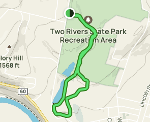 Two Rivers Yellow, Red and Green Trail, New York - 295 Reviews, Map ...