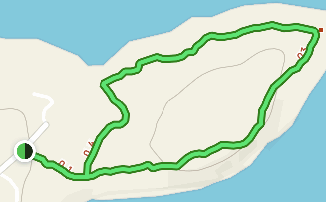 Map Of Cousins Island Maine