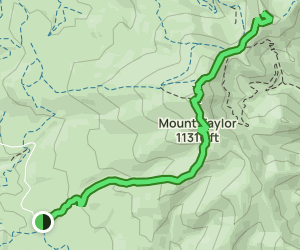 Mt Taylor and La Mosca Lookout via Gooseberry Springs Trail and FR 453: ...