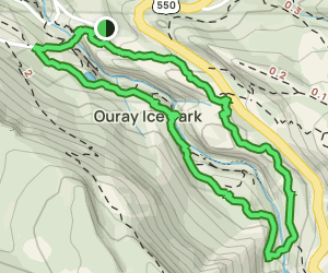 AllTrails | Ouray Ice Park Perimeter Loop: 265 Reviews, Map - Colorado
