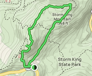 Storm King Mountain via Storm King Trail: 3937 Reviews, Map - New York ...