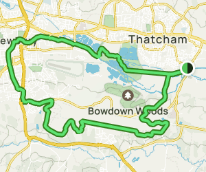 Thatcham, Newbury and Greenham Commons Circular: 9 Reviews, Map ...