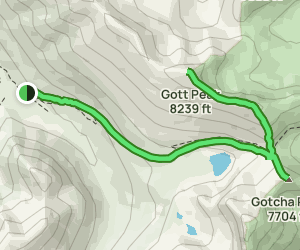 Gotcha Peak and Gott Peak via Blowdown Pass: 32 Reviews, Map - British ...