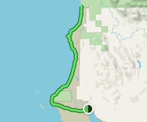 Cape Alava, Point of the Arches, and Shi Shi Beach from Ozette ...