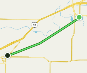 Wichita Valley Rail Trail: Allendale to Holliday | Mapa, Roteiro ...