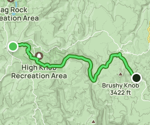 Chief Benge Scout Trail: High Knob to Black Hill: 18 Reviews, Map ...