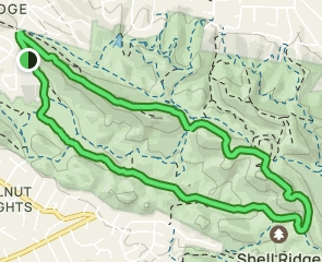 Ridge Top Trail to Briones to Mount Diablo Recreational Trail Loop ...