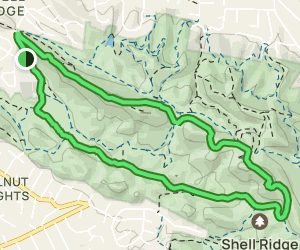 Ridge Top Trail to Briones to Mount Diablo Recreational Trail Loop: 2 ...