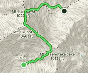 Mount Mae-Hotaka - Mount Oku-Hotaka - Karasawa Hutte, 558 Photos ...