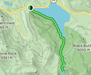 Caples Lake to Emigrant Lake via Emigrant Lake Trail: 673 Reviews, Map ...