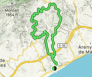 Caldetas - D'Arenys de Munt - Sant Vicenç de Montalt: 9 Reviews, Map ...